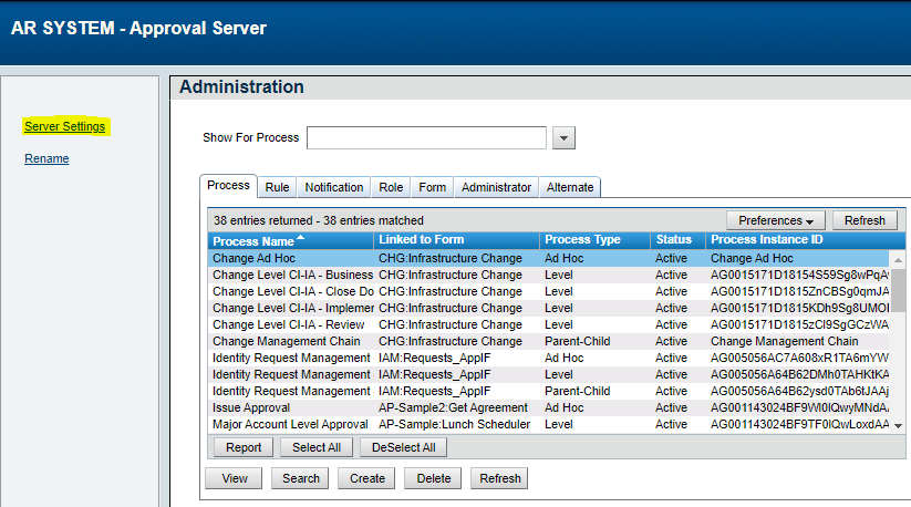 How to enable Approval log and set the logging in DEBUG mode - Remedy AR System Server